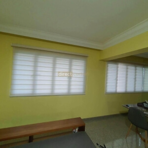 Dim-out Korean Zebra Combi Rainbow Blinds Catalog | Bright & Airy Feel