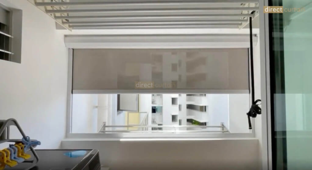 HDB Service Yard SHYZip Blind | SHY Zip Track Blind for Service Yard