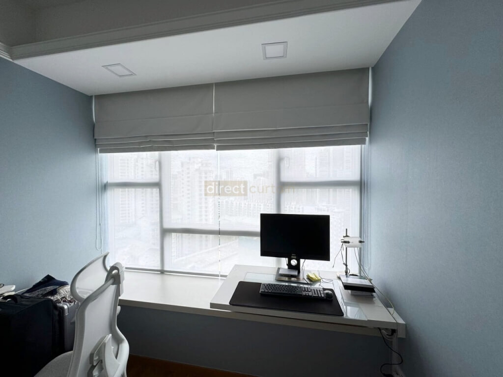 Roman Blinds Demo | Direct Curtain