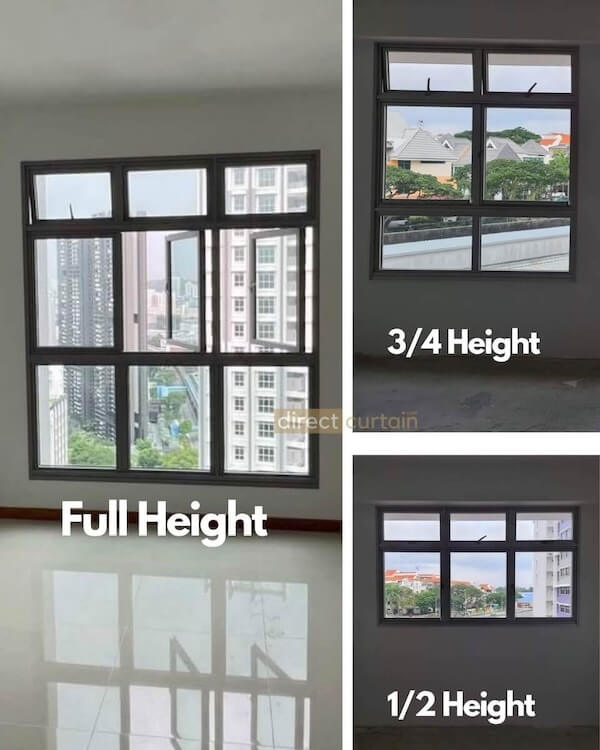 Height Guide | Direct Curtain